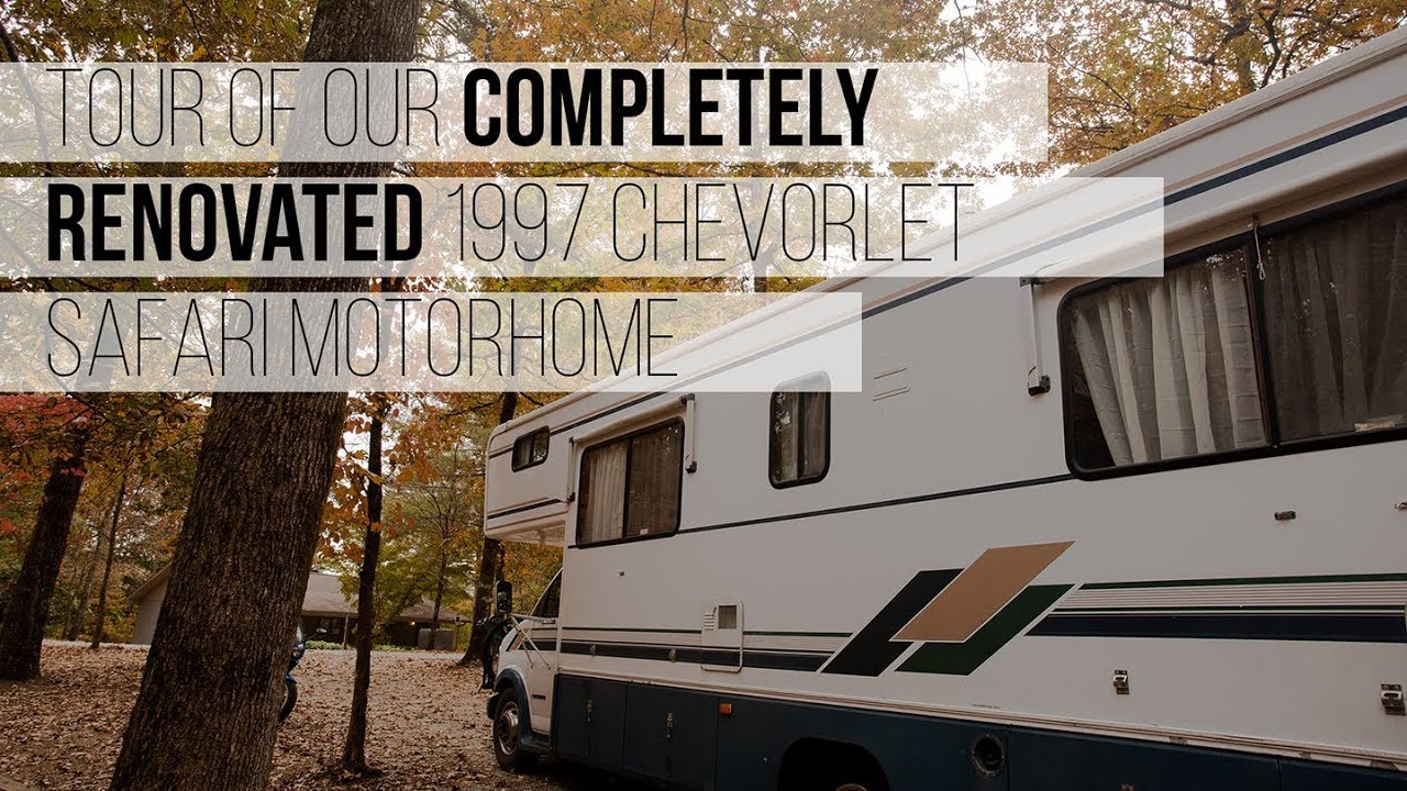Walkthrough of our Remodeled 1997 Class C Motorhome - YouTube