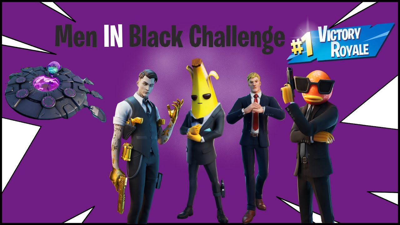 Men In Black in Fortnite - YouTube
