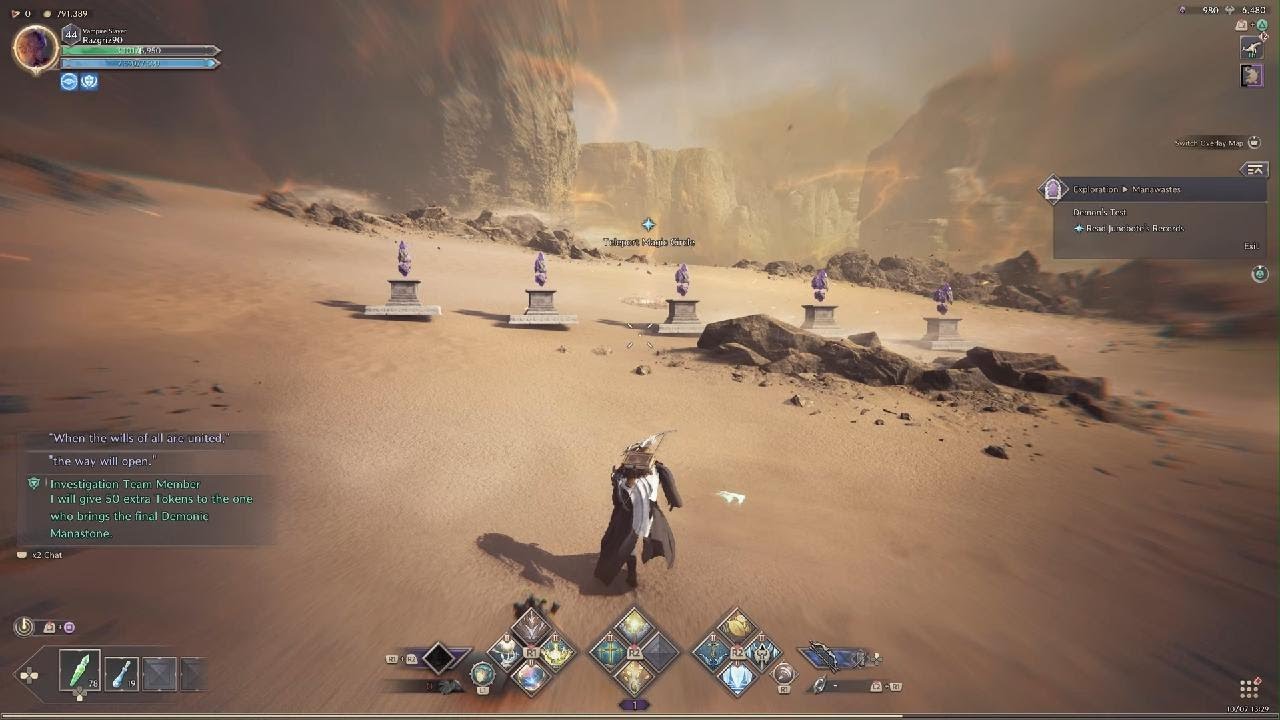 Demons Test quest Bugged, Throne and liberty - YouTube