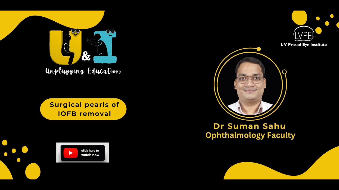 Surgical pearls of IOFB removal #U&I_Session 4 - YouTube