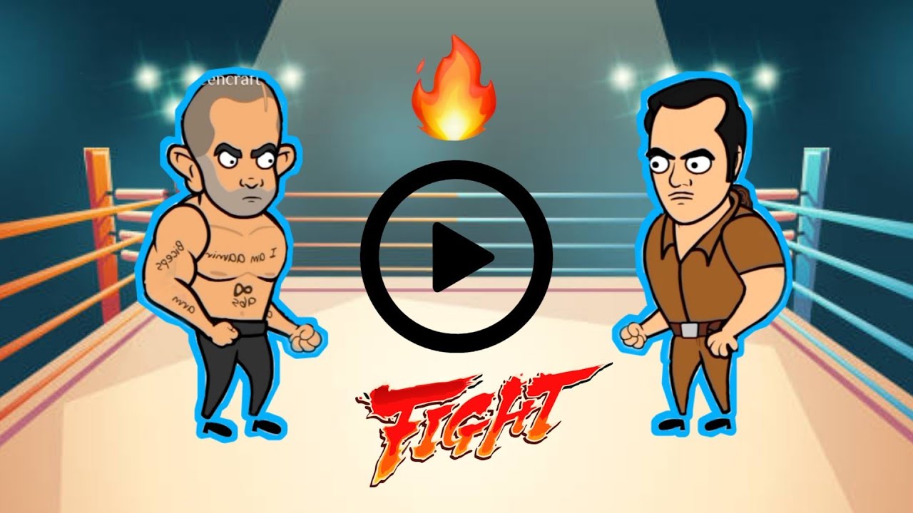 Play the button to start the fight - YouTube