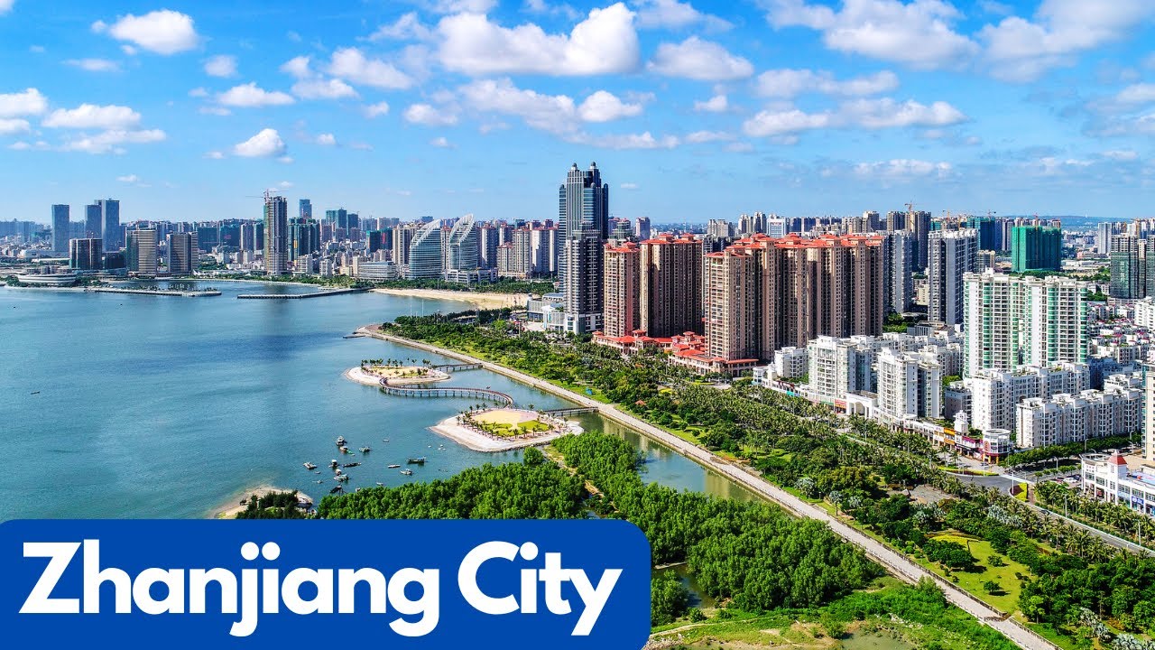 Fly Over Zhanjiang: The Most Relaxing City Tour Ever - YouTube