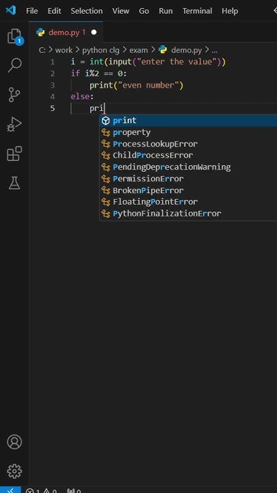 how to find even num and odd number #windows #learning #coding # ...