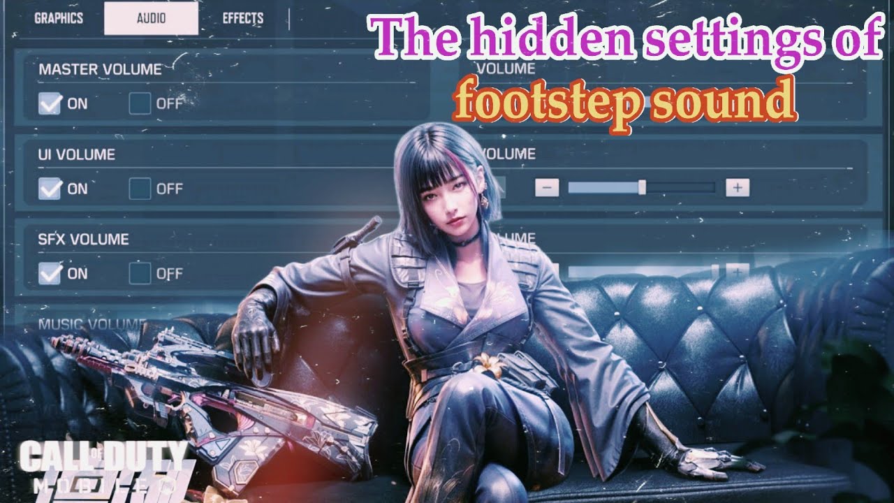 The Best Footstep Sound Settings Capture Footstep Sound From 100