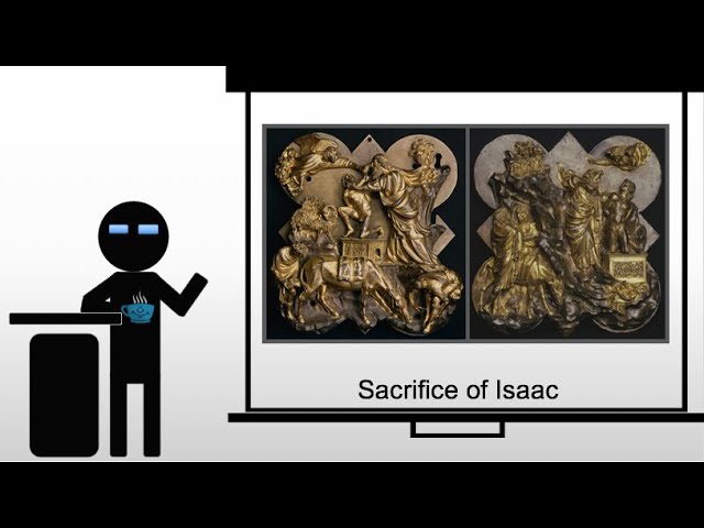 Brunelleschi Sacrifice Of Isaac Competition Panels For The Florence