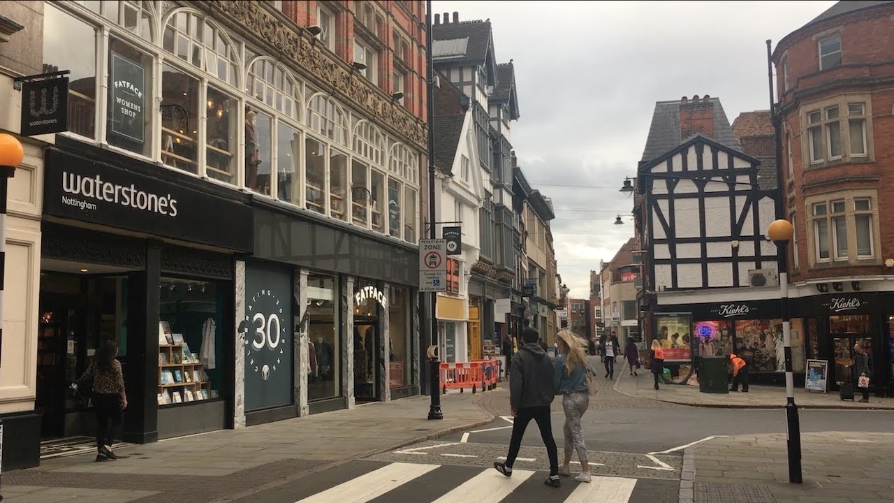 getting settled- nottingham city centre, beeston, & bramcote - YouTube