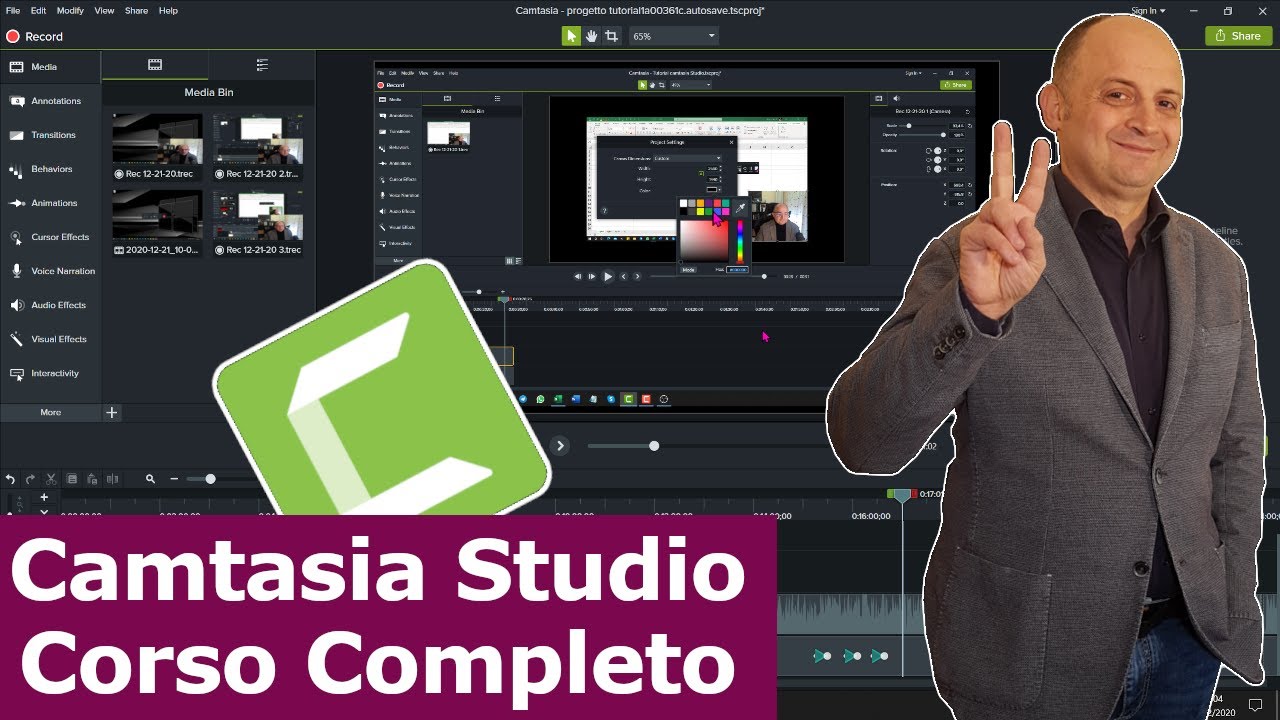 Corso completo di Camtasia studio, il video Editor che utilizzo da 7 ...