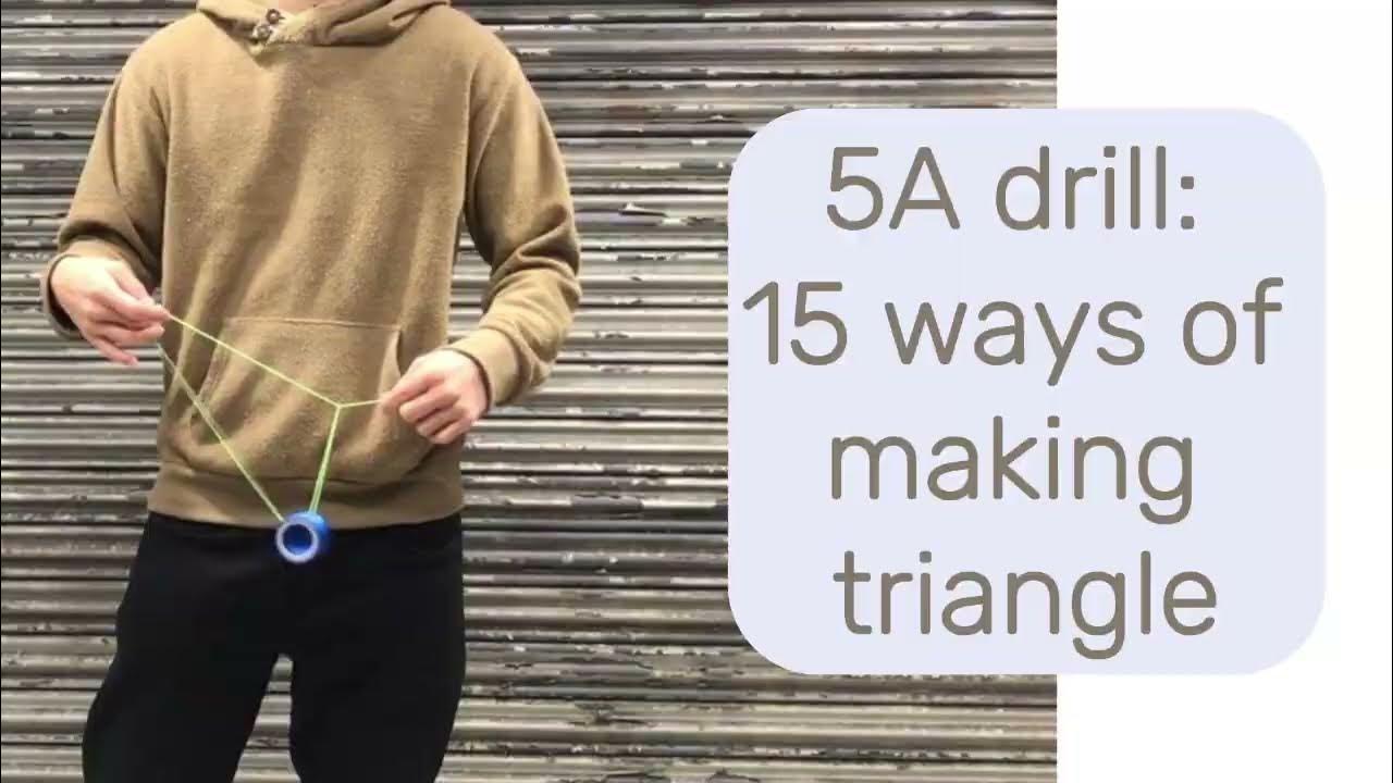 5A drill: 15 ways of making triangle - YouTube