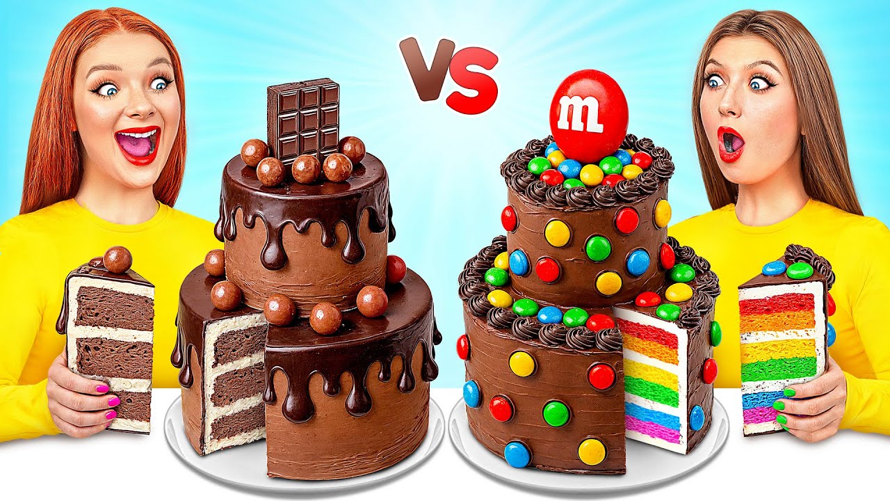 Chocolate Cake Decorating Challenge by Multi DO Challenge - YouTube