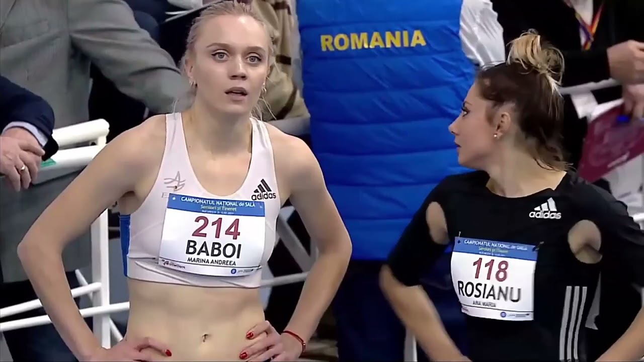 Marina Andreea Baboi Beautiful Sprinter in Bucharest 2021 - YouTube