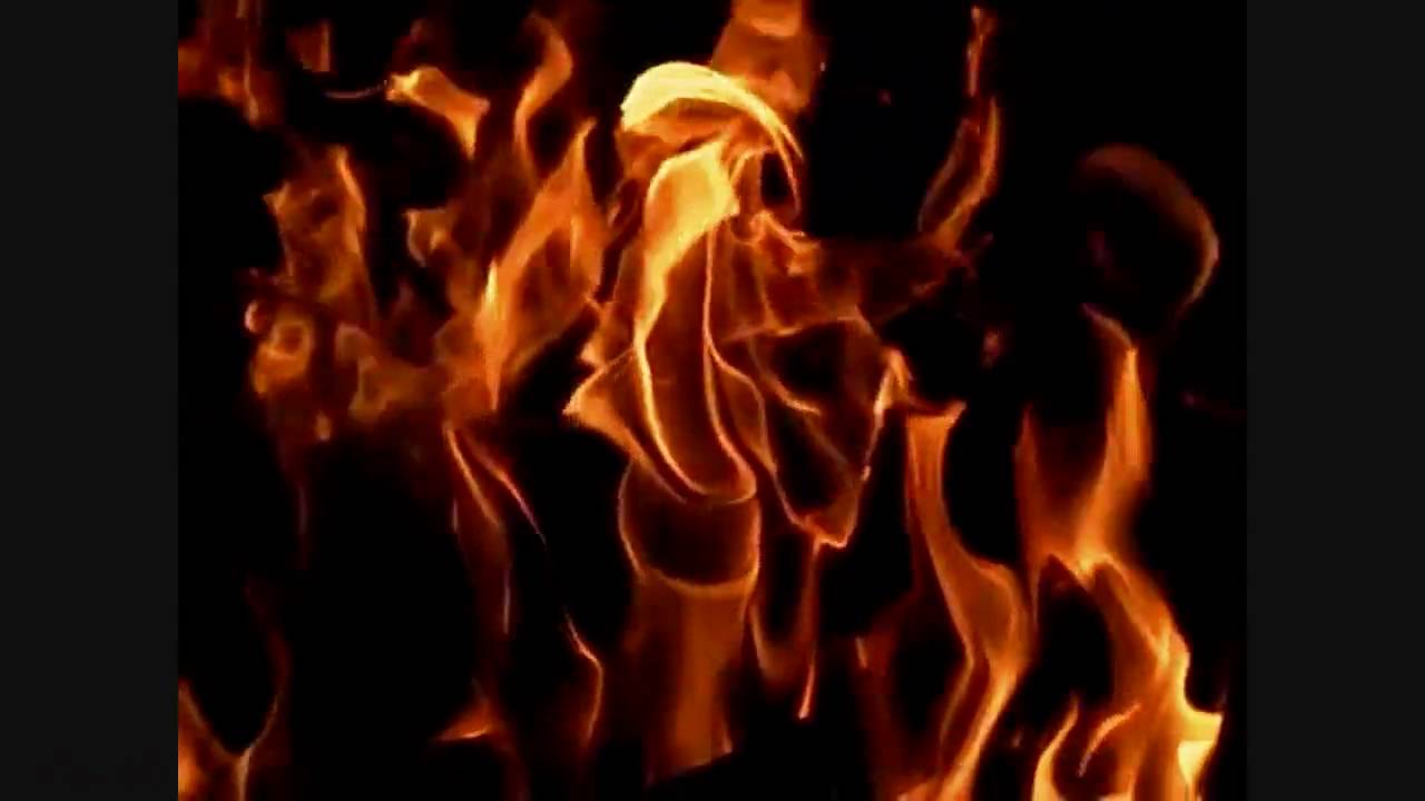 Fireplace slow motion flames Casio EX-F1 300fps V07211 - YouTube