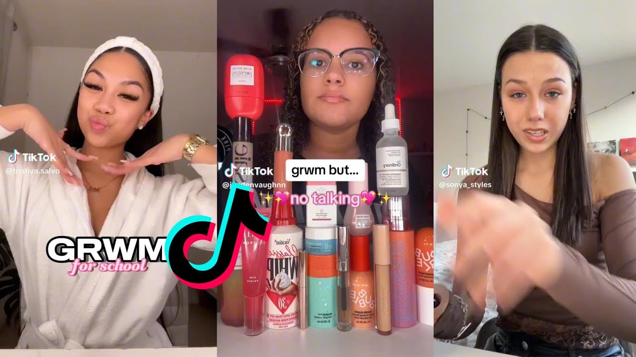 GRWM TikTok Compilation #6 - YouTube