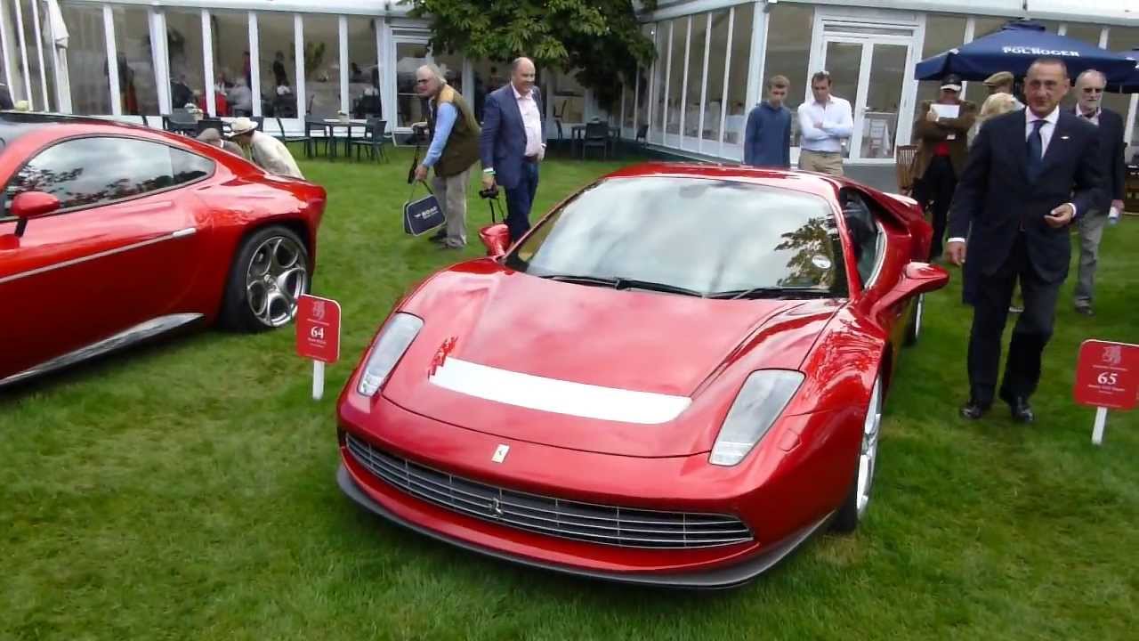 2012 Ferrari SP12 EC on show at St. James's Concours of Elegance 2013 ...