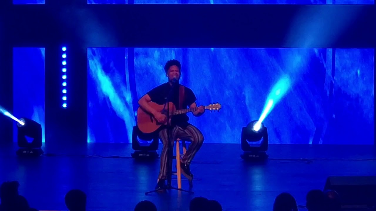 17yr old Caleb Carroll sings "Worship Medley" ABBA by Leon Timbo and ...