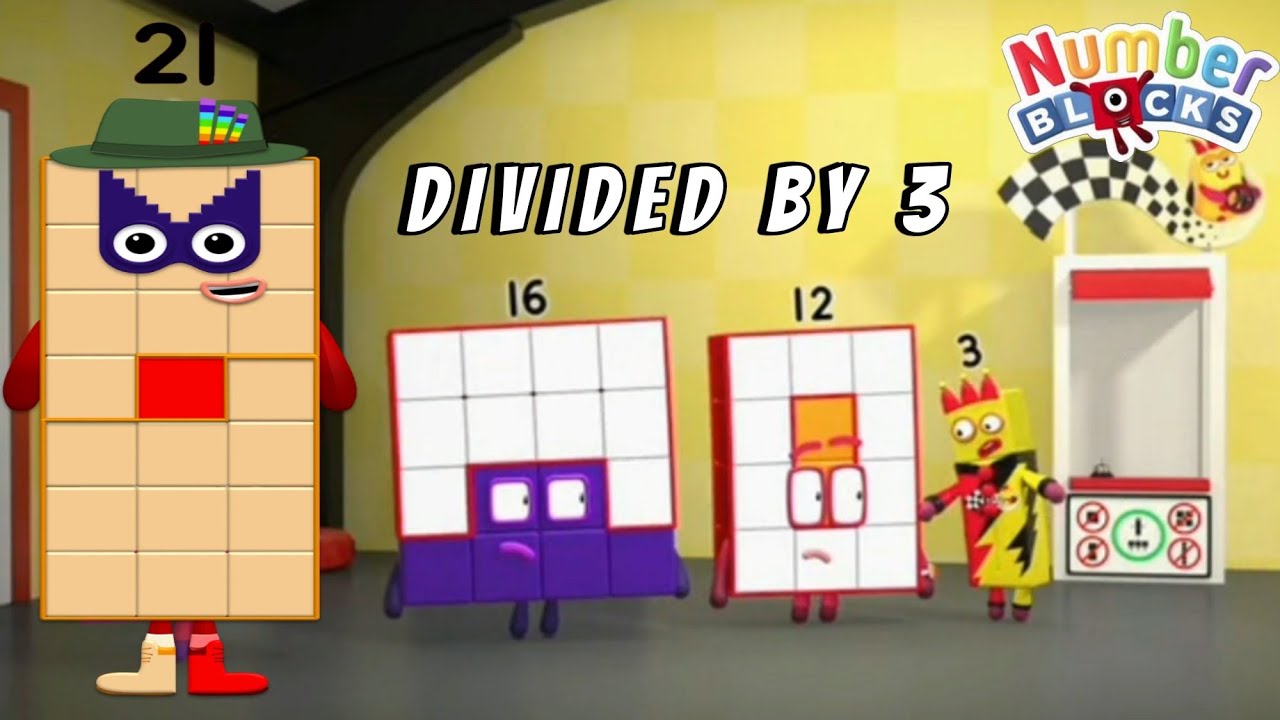 Numberblocks World Number Divided By Three Space Ship Fly And Take Block Cbeebies Game