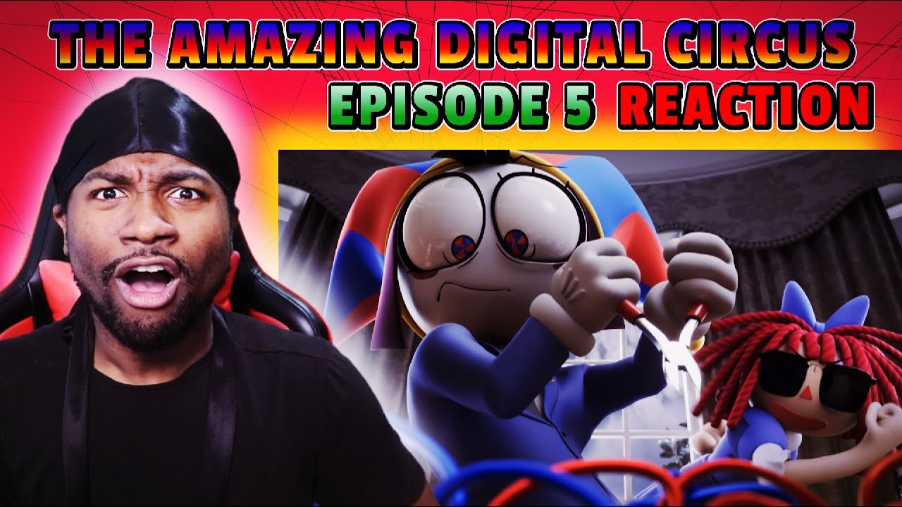 VOICE ACTOR REACTS: The Amazing Digital Circus - Episode 5 | THIS ...
