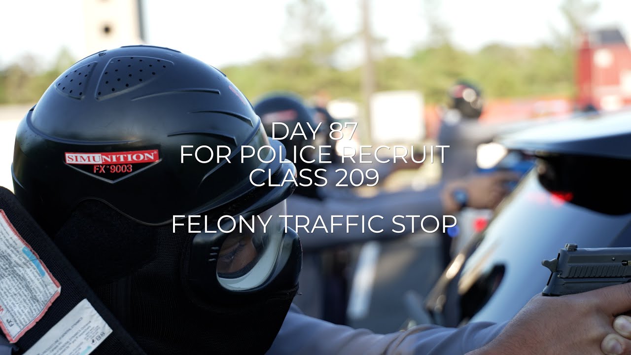Class 209: Day 87 (Felony Traffic Stop Training) - YouTube