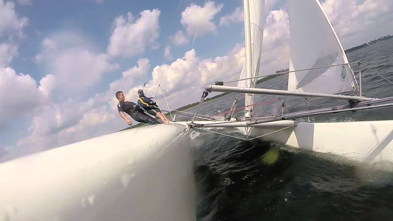 Nacra 6.0 4Bft - YouTube