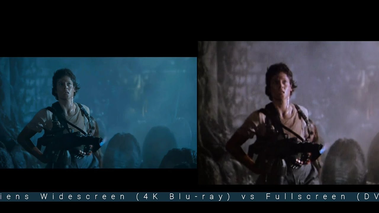 Ripley burn The Queen scene | Aliens (1986) | Widescreen (4K Blu-ray ...