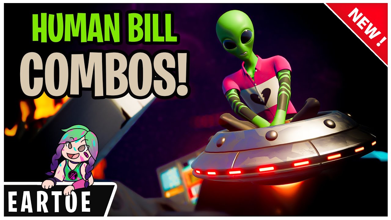 *NEW* HUMAN BILL Combos in Fortnite (Fortnite Battle Royale) - YouTube