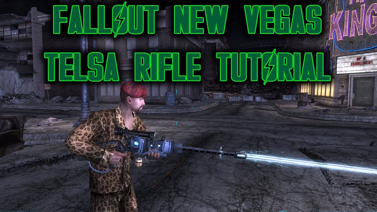 Fallout New Vegas | How to get the tesla rifle prototype | EASY TO GET ...