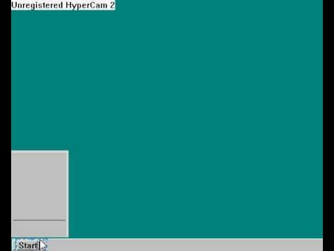 Windows 95 on paint - YouTube