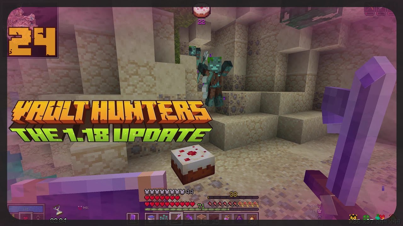 Successful Cake Hunt - Vault Hunters 1.18 - Episode 24 - YouTube