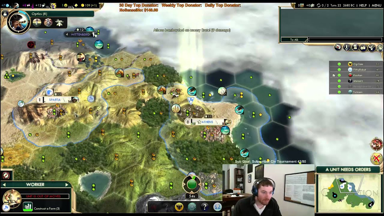 Game 203: Greece Part 1 - YouTube