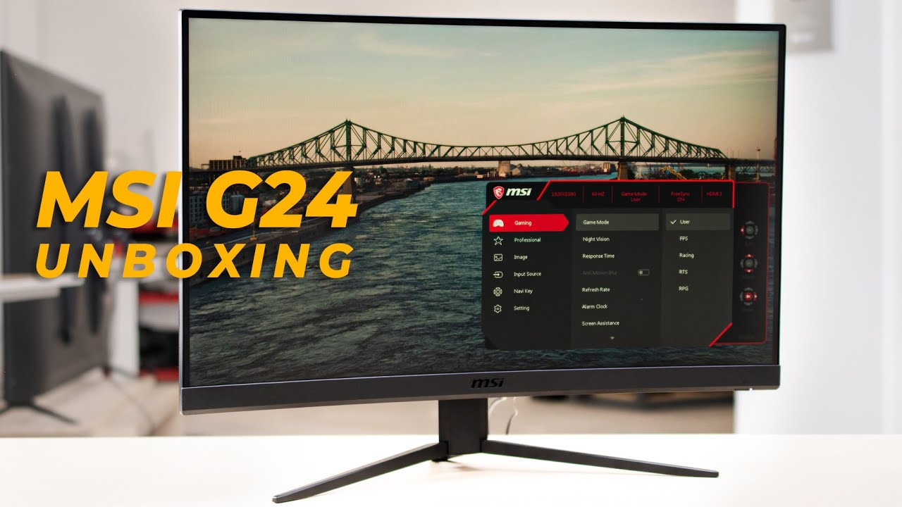 MSI G241 Unboxing - Is it Really a Beast? - YouTube