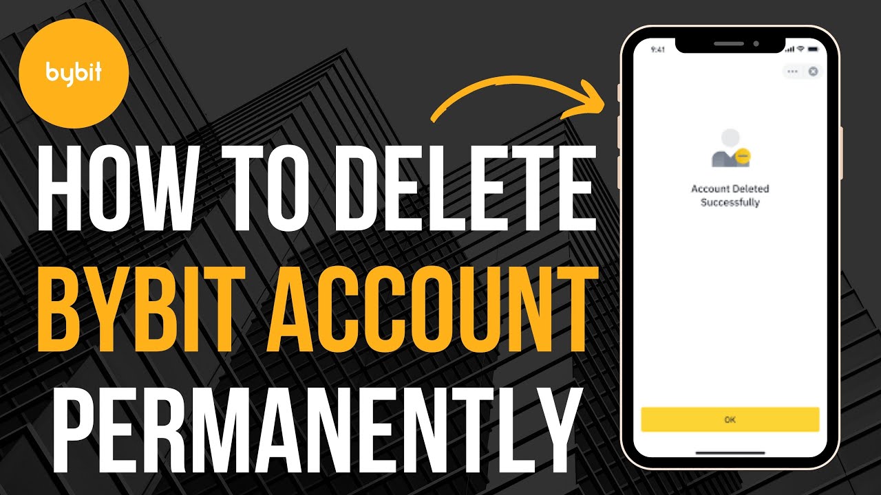 How to Delete Bybit Account Permanently 2024 | Close Bybit Account - YouTube