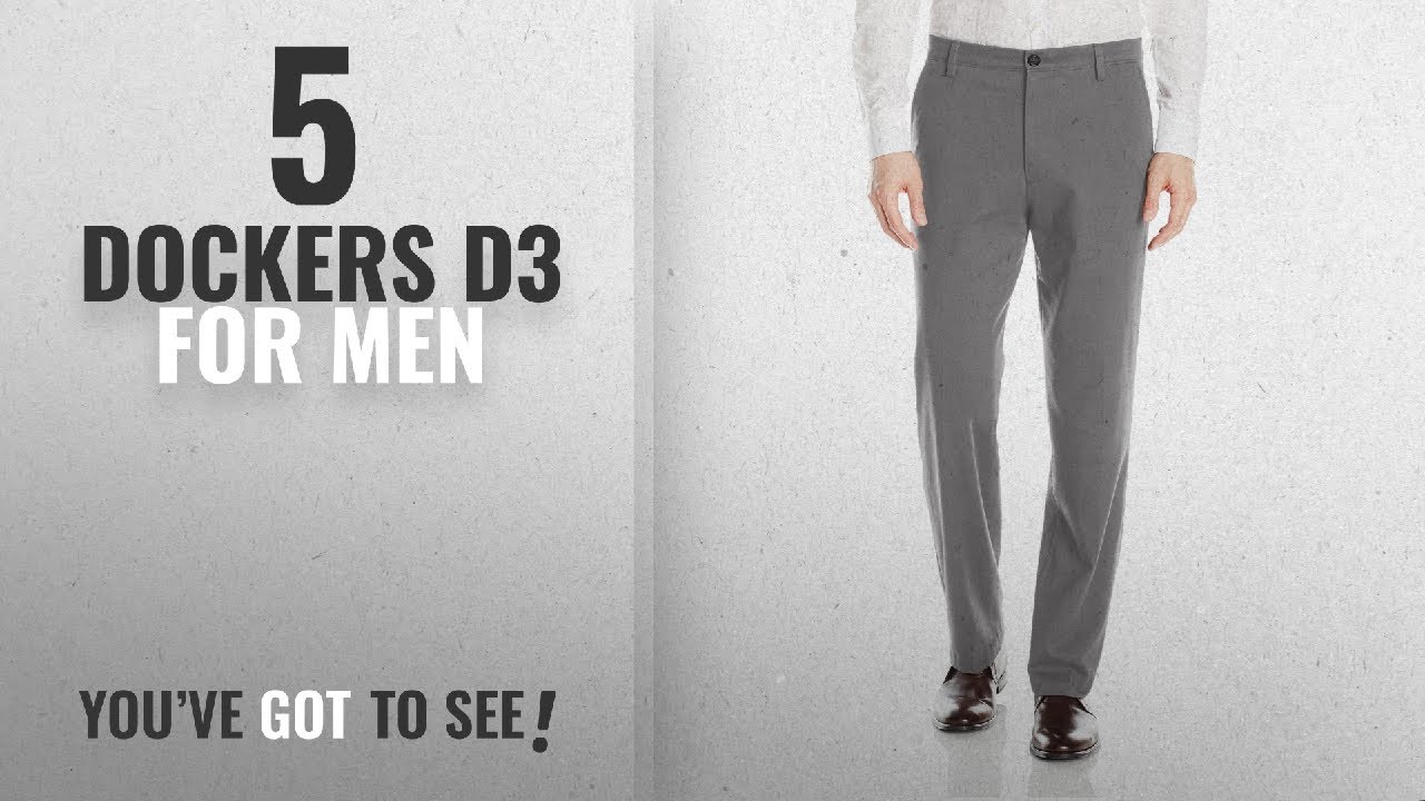 Top 10 Dockers D3 [2018 ]: Dockers Easy Khaki D3 Classic-Fit Flat-Front ...