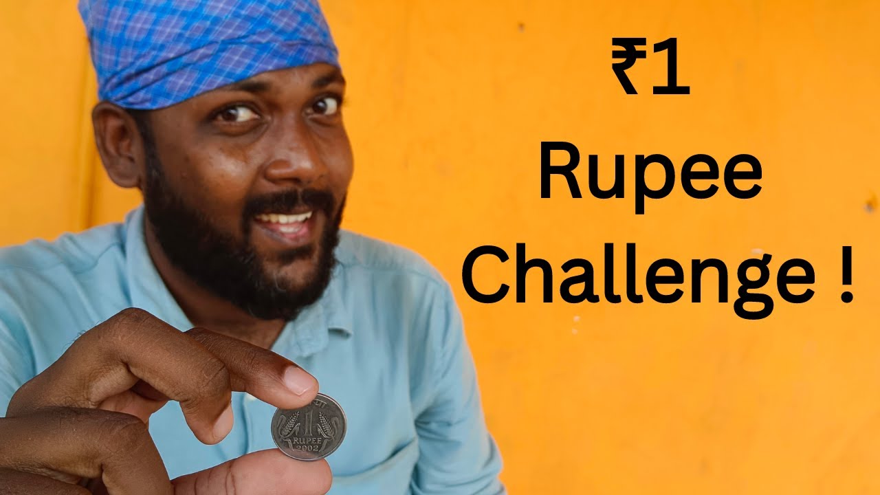 ₹1 Rupee Challenge With 50 People ! - YouTube