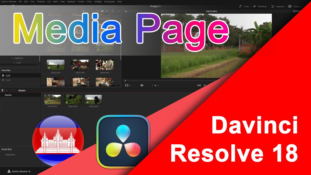 Davinci Resolve 18 Media Page | Tutorials by Pov - YouTube