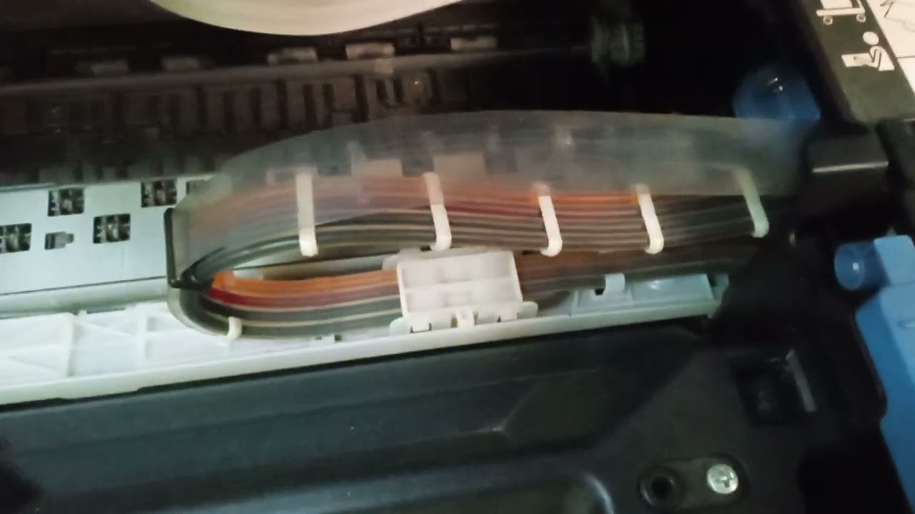 Canon G3010 Printer Power Ink Flush - YouTube