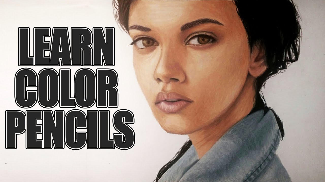 Color pencil tutorial - Marcus Art - YouTube