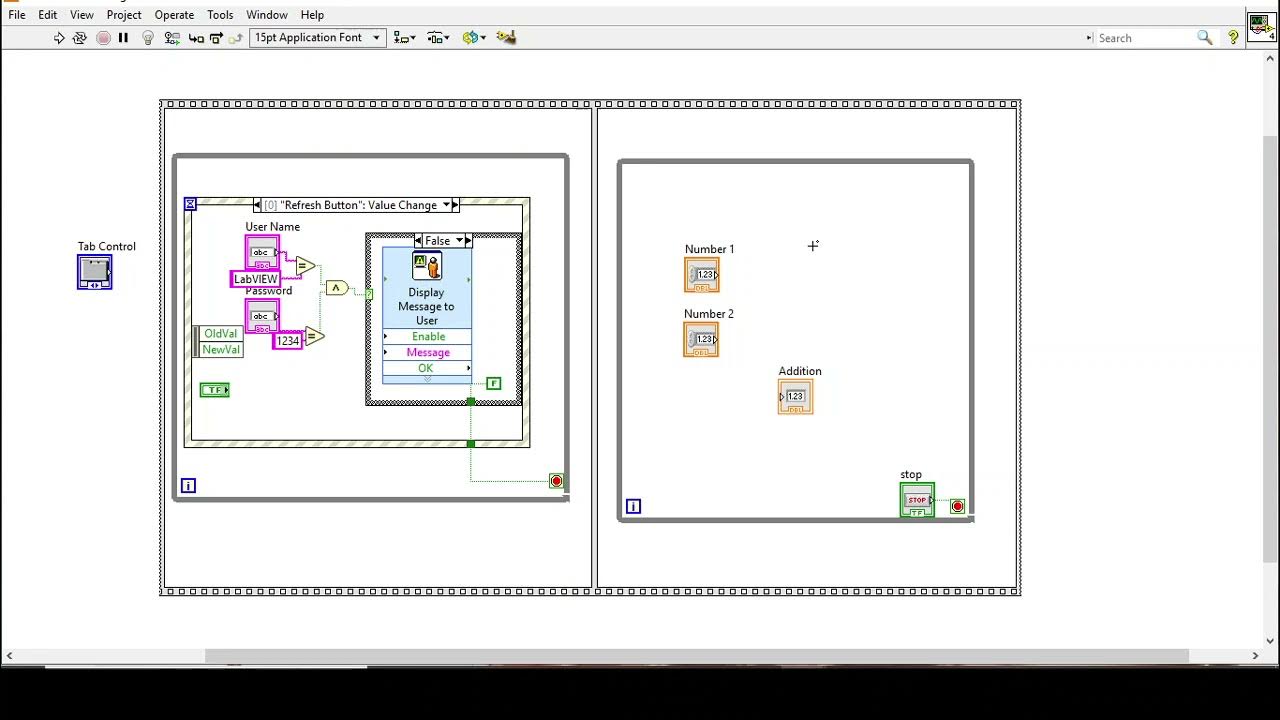 LabVIEW: User Login Interface - YouTube