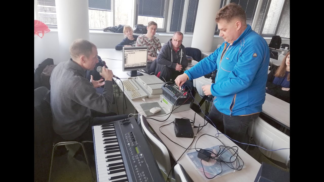 Tworzenie muzyki w środowisku MIDI na Atari (prezentacja na KWAS #19 ...