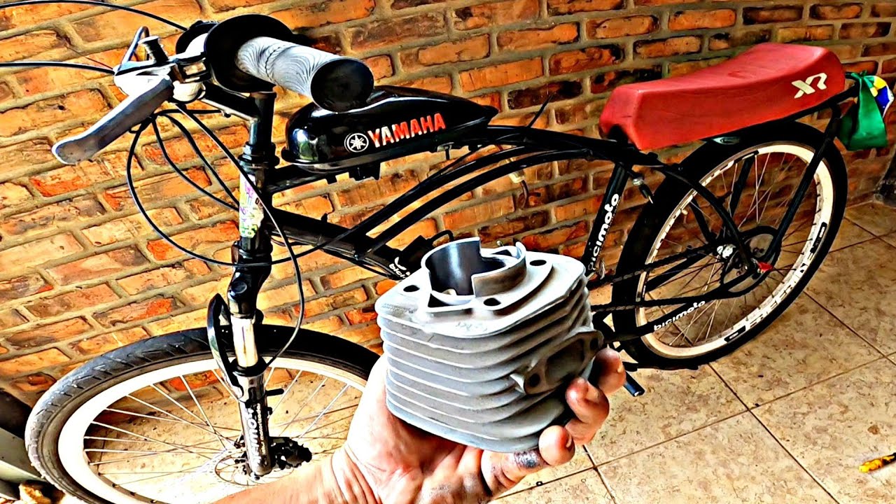 INSTALANDO MOTOR NOVO NA MOTORIZADA!!! - YouTube