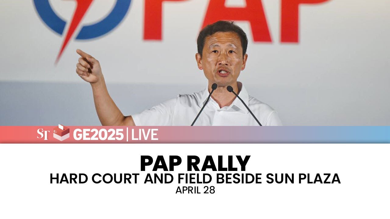 [LIVE] PAP rally at field beside Sun Plaza | Sembawang GRC | April 28 ...