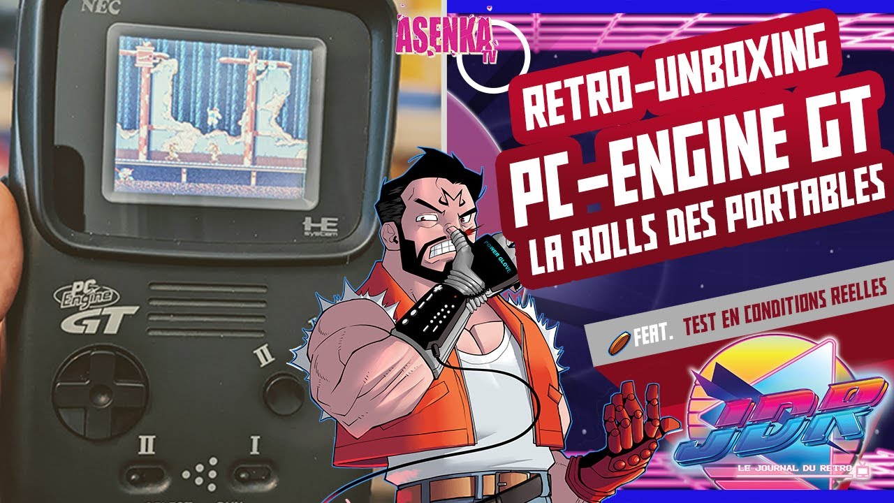 PC-ENGINE GT: LA ROLLS DES CONSOLES PORTABLES ! - YouTube