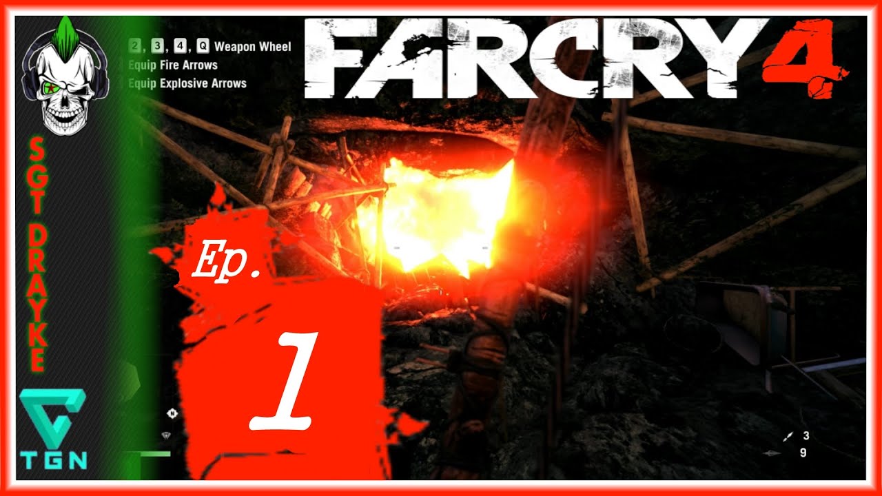 Far Cry 4 Ep.1 Wolf Hunt & EPIC Cave Explosion on Gtx980 - YouTube