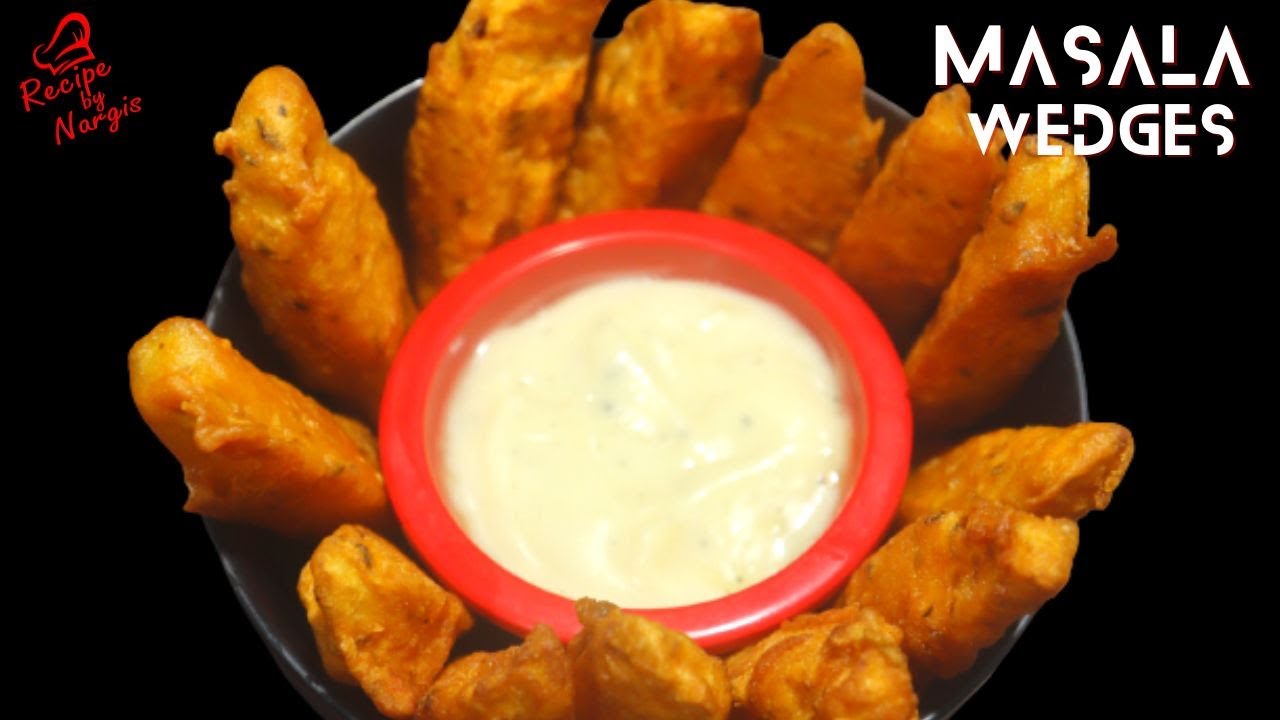 Crispy Masala Wedges ॥ How To Make Spicy Potato Wedges ॥ Tasty Potato ...