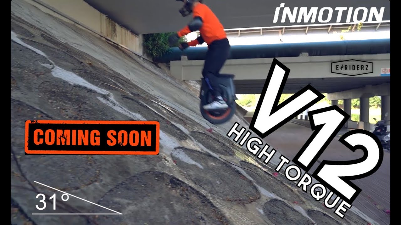 Inmotion V12 HT - 45 Degree Hill Climb Challenge - YouTube