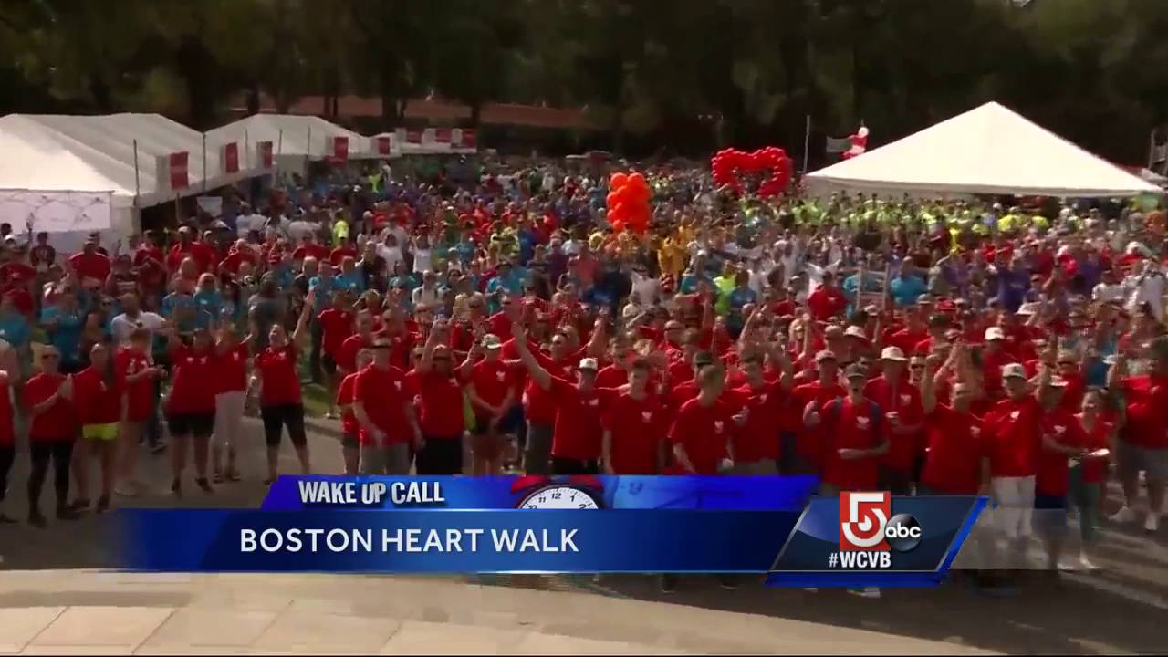 Wake up call: Boston Heart Walk - YouTube