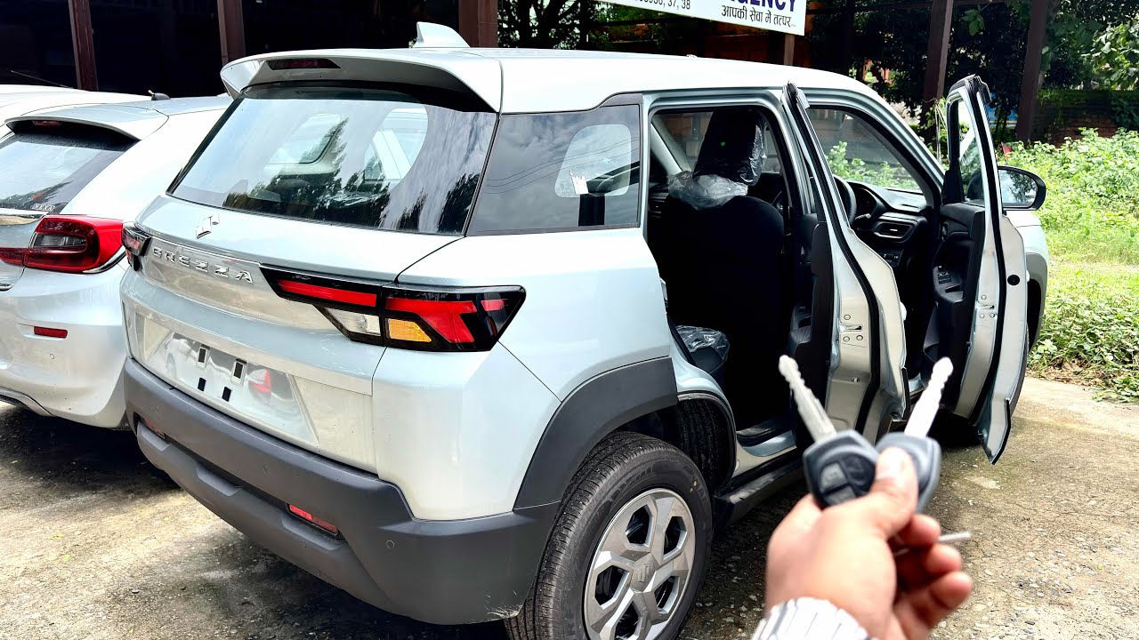 New Maruti Suzuki Brezza Lxi 2025 Brezza Base Model ₹Price Features ...