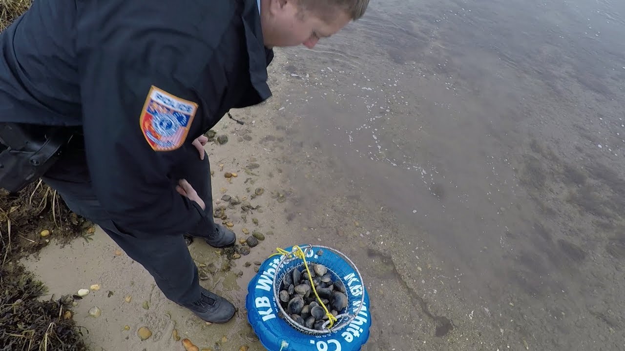 Shellfish Police Officer, Clamming, and My Best Seafood Recipe! - YouTube