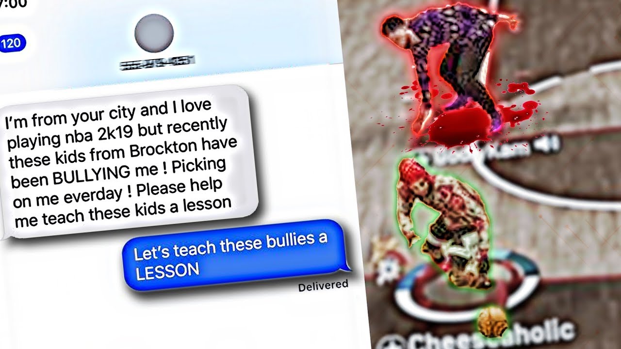MY BROTHER AND I CONFRONTED NBA 2K19 BULLY IRL AFTER HE MADE A KID CRY ...