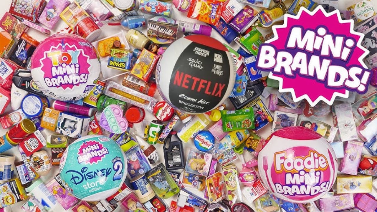 Opening RANDOM Netflix Mini Brands… I Got the RARE One 😳 - YouTube