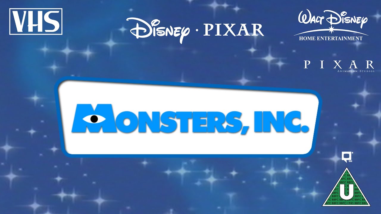 Opening to Monsters, Inc. UK VHS (2002) - YouTube