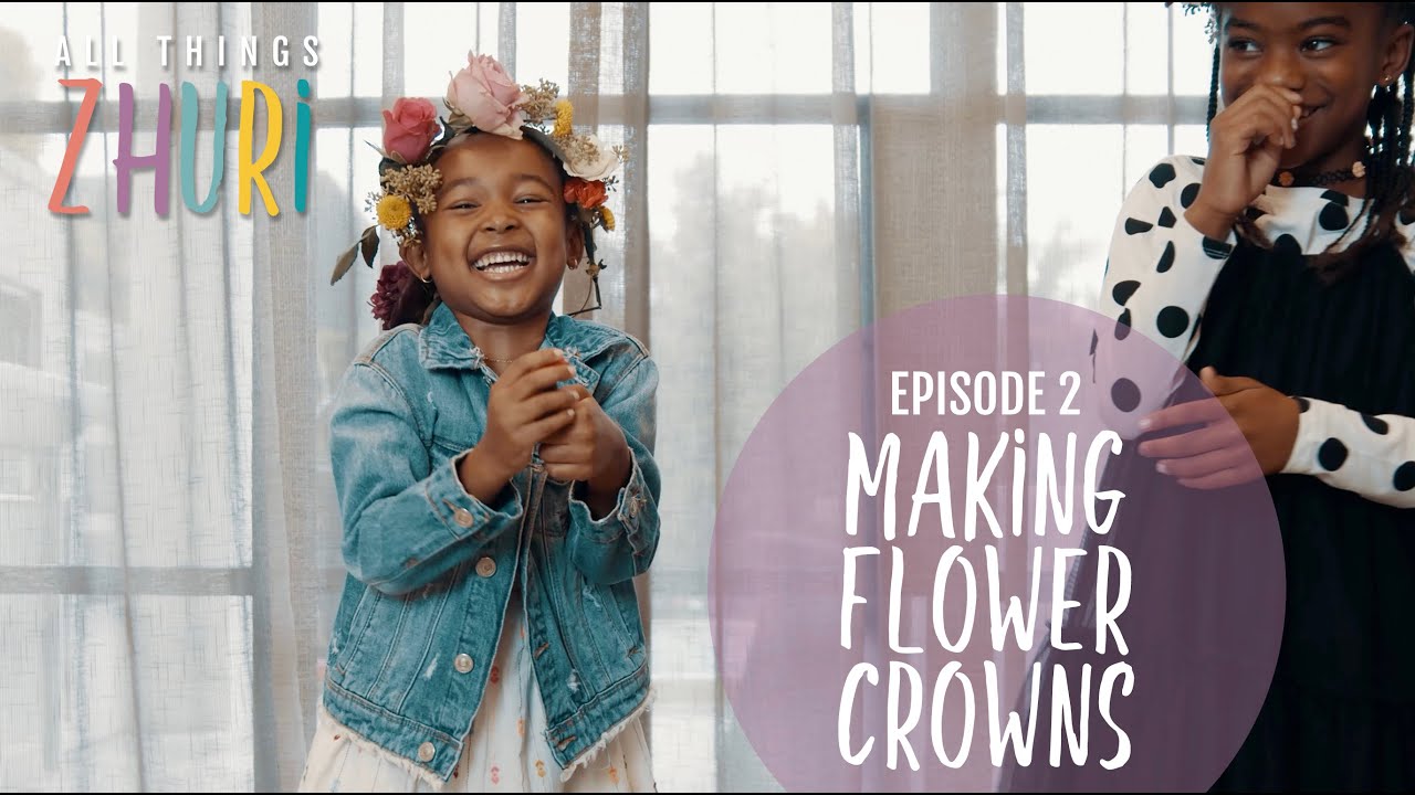 DIY Flower Crowns with Zhuri James - YouTube